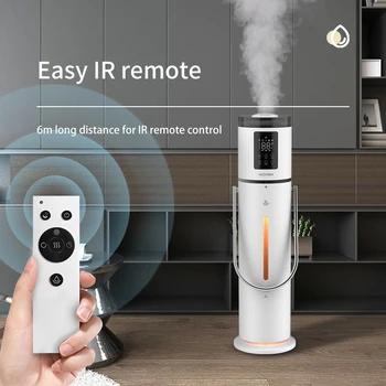 9l Ultrasonic Warm Mist Air Humidifier Tower New Ptc Heater Humidicator ...