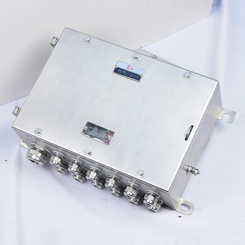 Ejx Ss316l Stainless Steel Metal Explosion Proof Junction Box 13 Hole ...