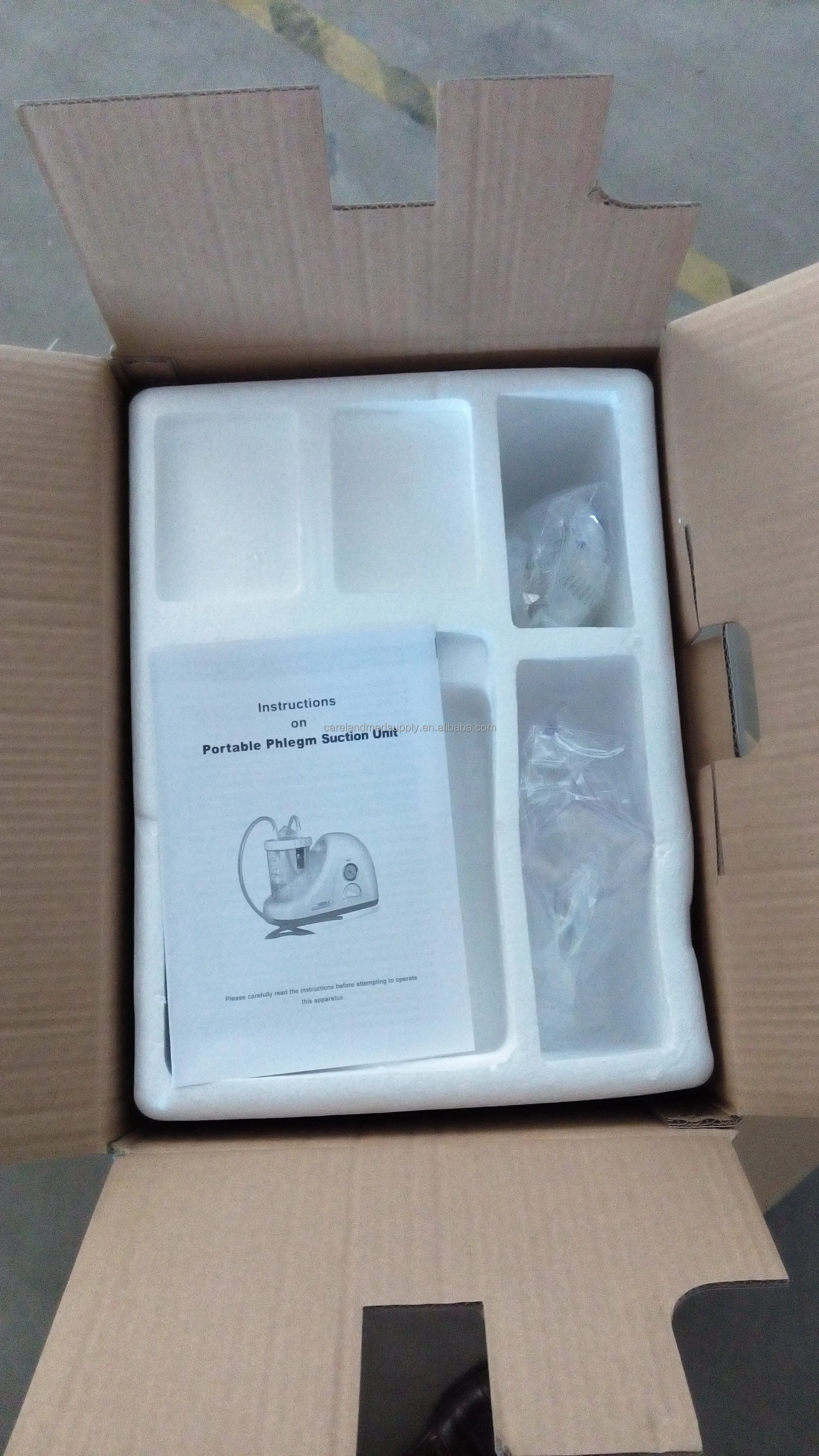 Medical Electrical Portable Phlegm Suction Unit Machine - Buy Phlegm ...