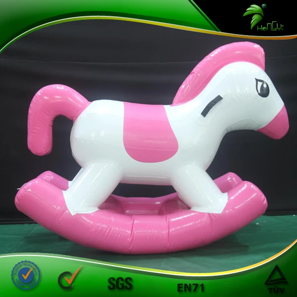 Customized Chinese Zodiac Animal Inflatable Rocking Horse