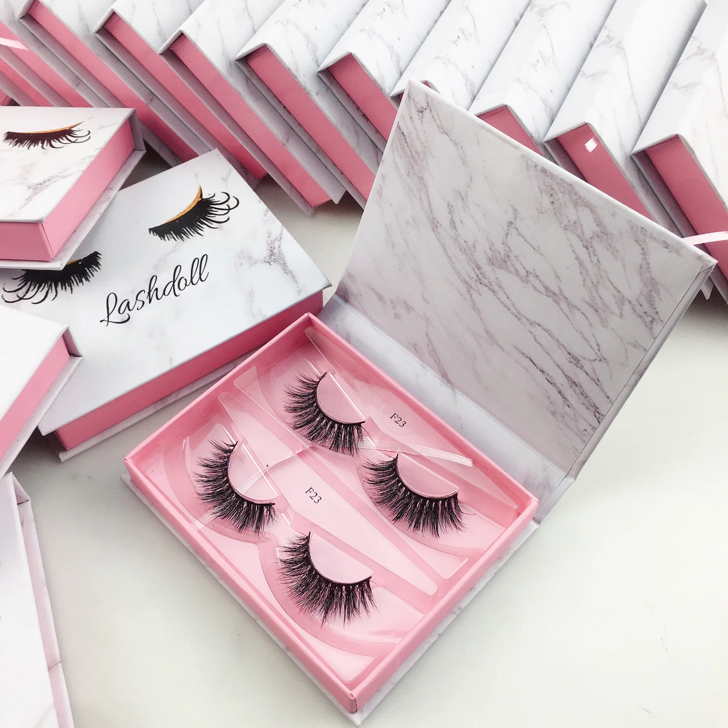 25mm Lash Extensions - Fluffy Mink Eyelashes Wholesale