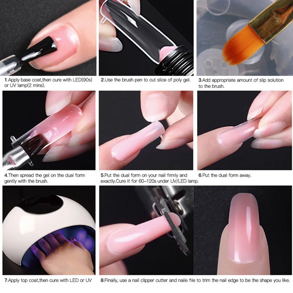 High Quality Build Gel Kit With Private Label Nail Polish Europe Kit 6 ...