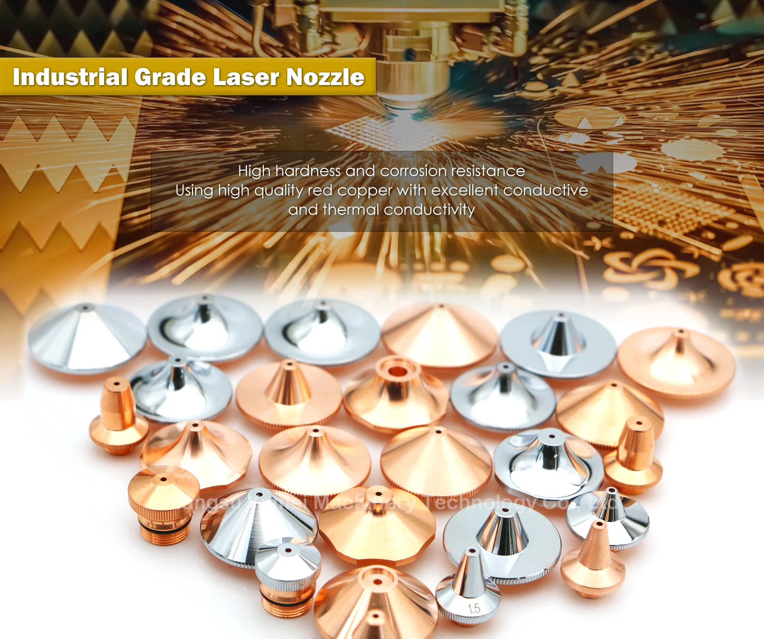 High Quality D10.5mm Lasermech Bullet Nozzle Laser Cutter Nozzles ...