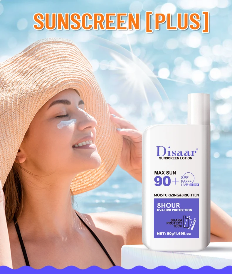 Disaar Outdoor Spf90+ Sunscreen Whitening Sunscreen Lotion Cream For Face Body - Buy Spf90 ...