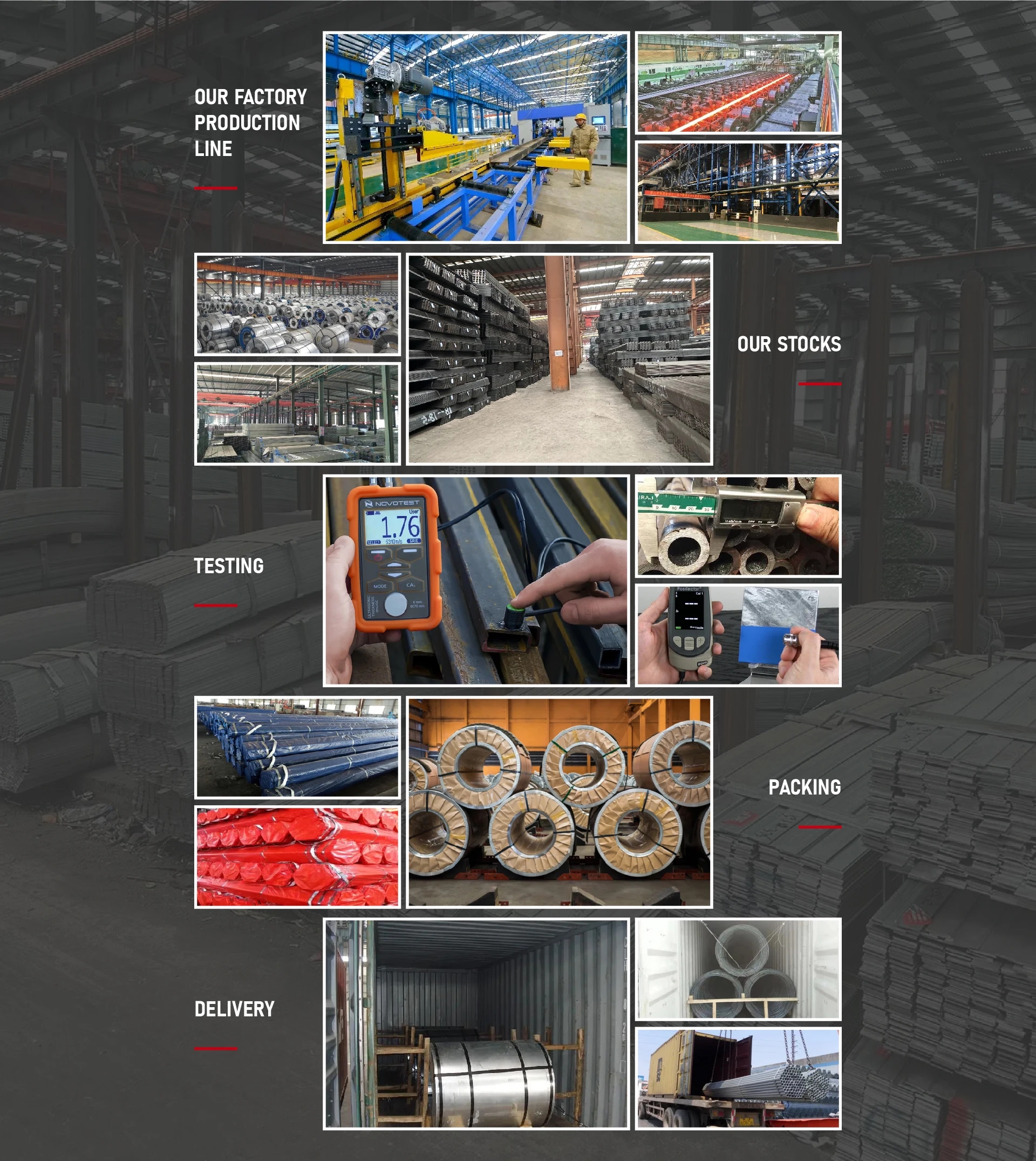 Zhongzhou (tangshan) Steel International Trade Co., Ltd. - Welded Steel ...