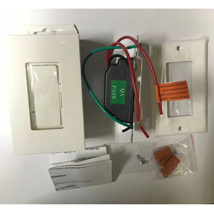 Single Pole/3 Way Slide Dimmers Switch 0-10v Dimming Controller Led ...