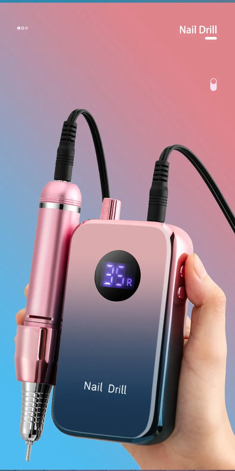 2024 New Gradient Multi Colors High Power Strong Professional ...