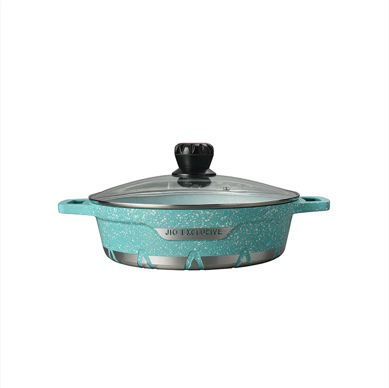 Nonstick Die Cast Cookware Set - Sustainable & Stylish