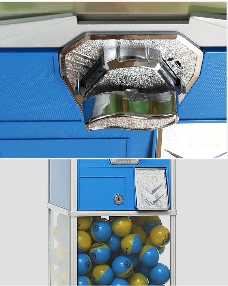 Toy Egg Vending Machine Capsule Balls Coin Operated Gashapon Gumball ...