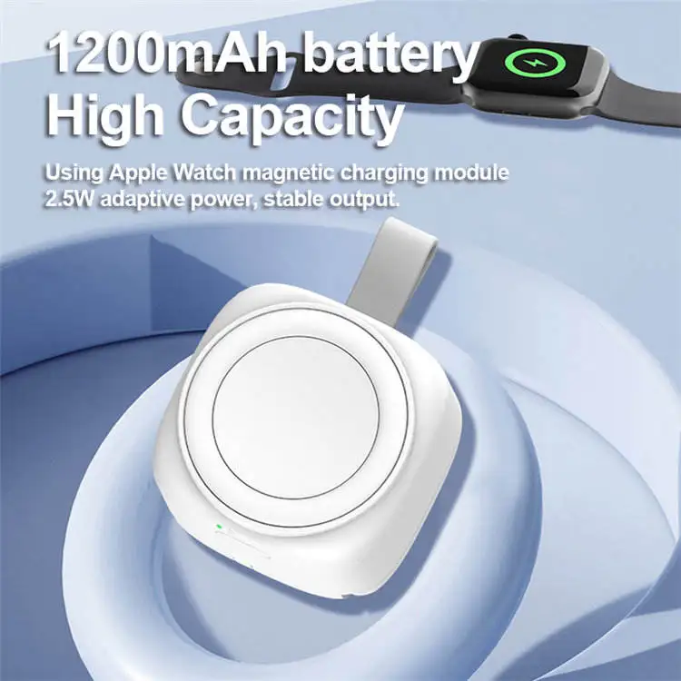 Hottest Mini Portable Magnetic Power Bank For Apple Watch 6/7/8 Ultra ...