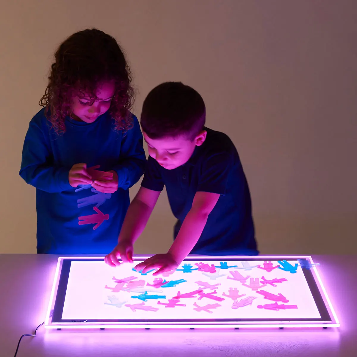 Montessori,Sensory Play Bright LED Light Panel LARGE Light Table ...