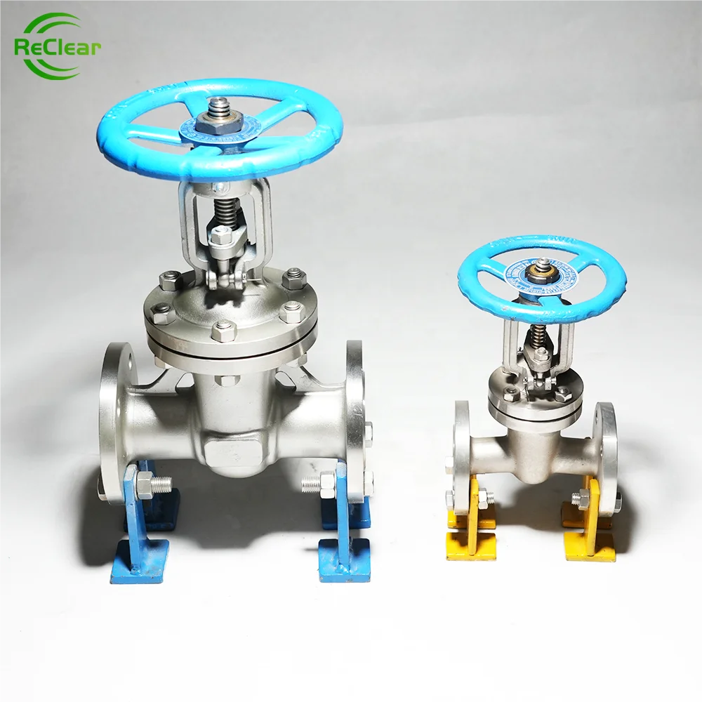 Stainless Steel Manual Flange Gate Valve Z41w Pn16 Dn15-150 - Buy Water Valve flanged Gate Valve ...