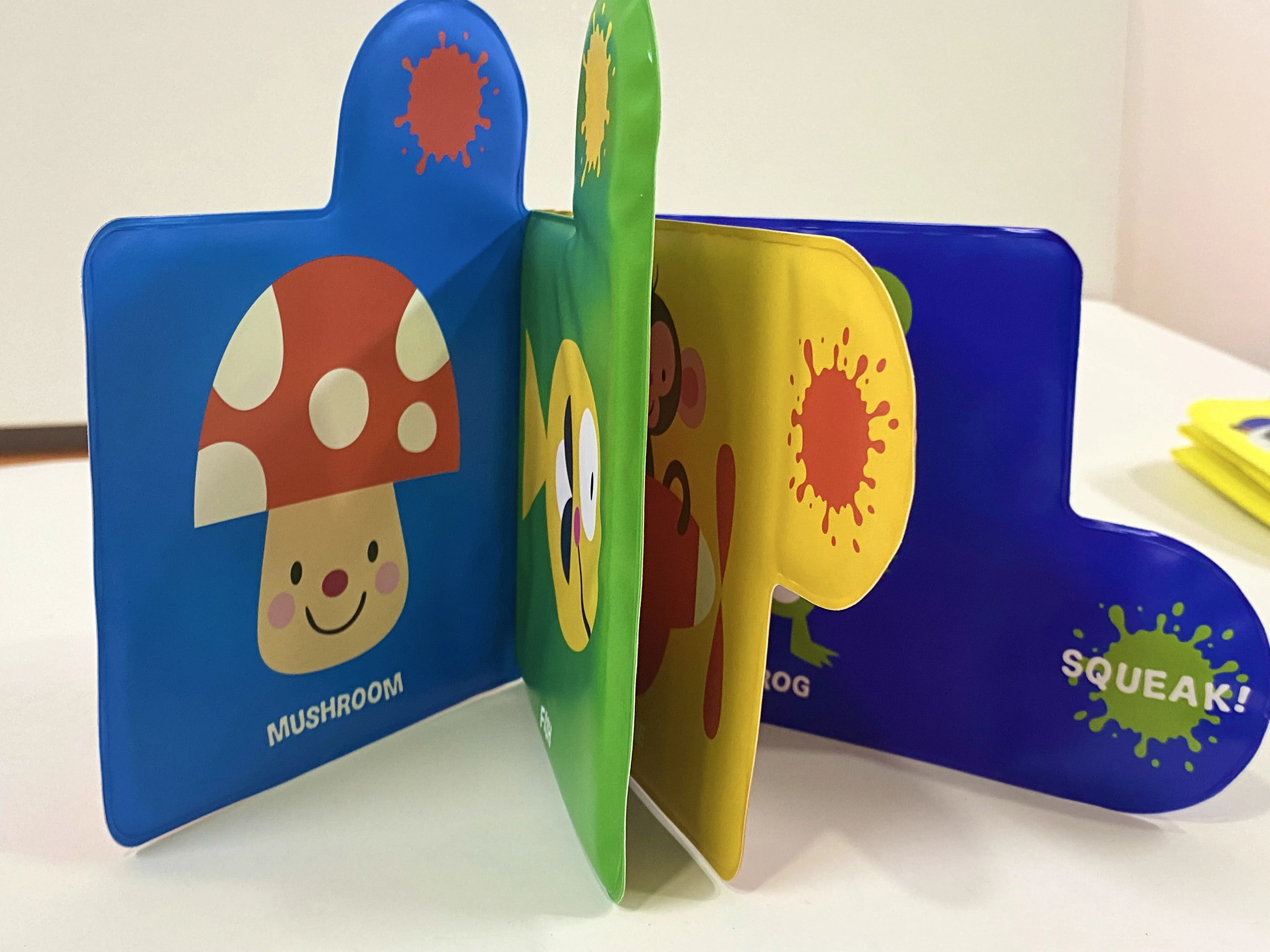 Children Kids Bath Washing Waterproof Playing Book In Different Shape ...