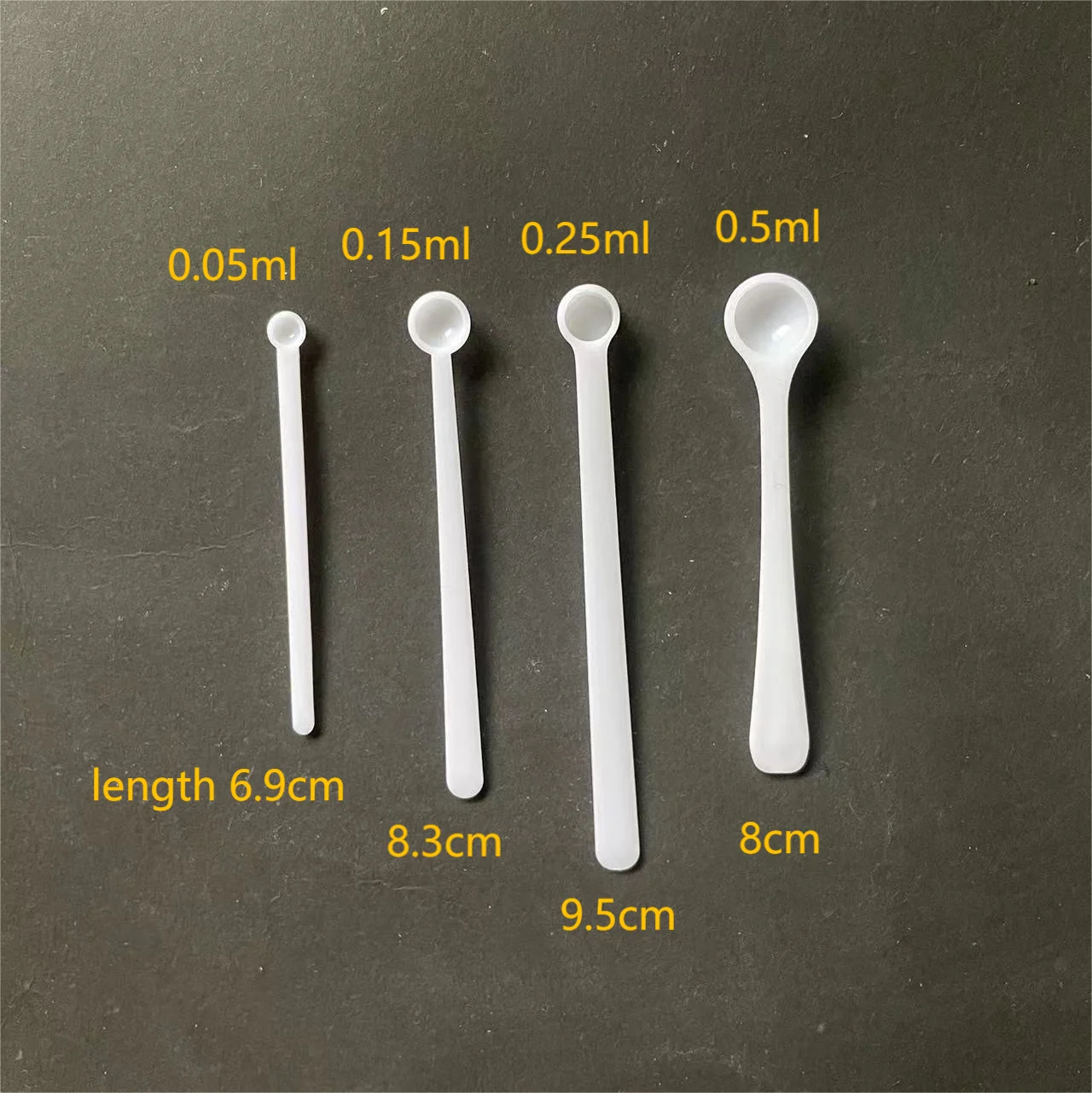 Alibaba.com: Plastic Measuring Spoon Scoop 0.04ml 0.05ml 0.15ml 0.25ml ...