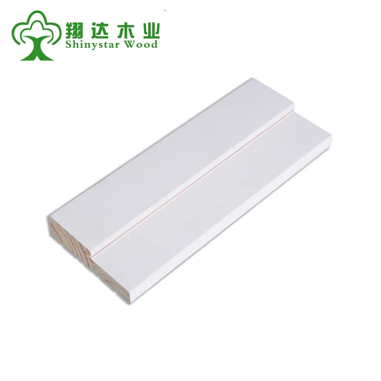 White Primed Wood Interior Door Jamb - Water Resistant