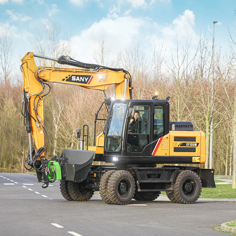 Sany Crawler Mounted Hydraulic Excavator Sy55 Sy60 Sy65 Sy75digger ...