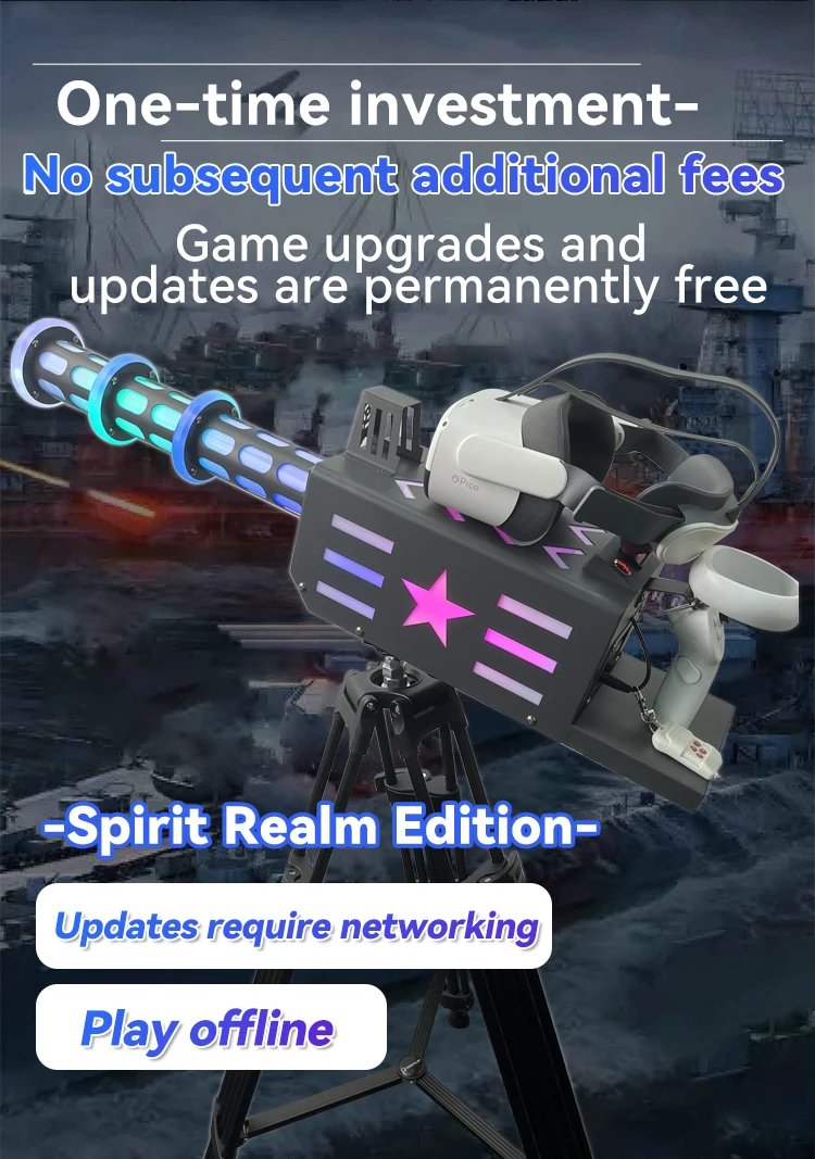 Factory Price Indoor Vr Theme Park 9d Vr Shooting Simulation Virtual ...