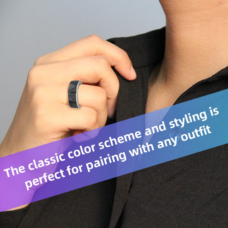 Artificial Intelligence Physical Health Detection Ring App Remote ...