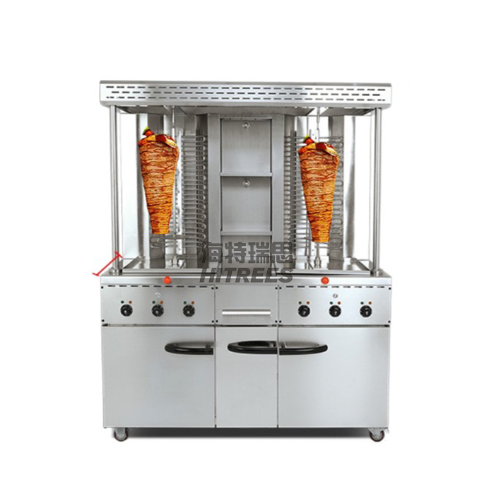 Turkey Kebab Machine Shawarma Knife Meat Gas Turkish Kebab Grill ...
