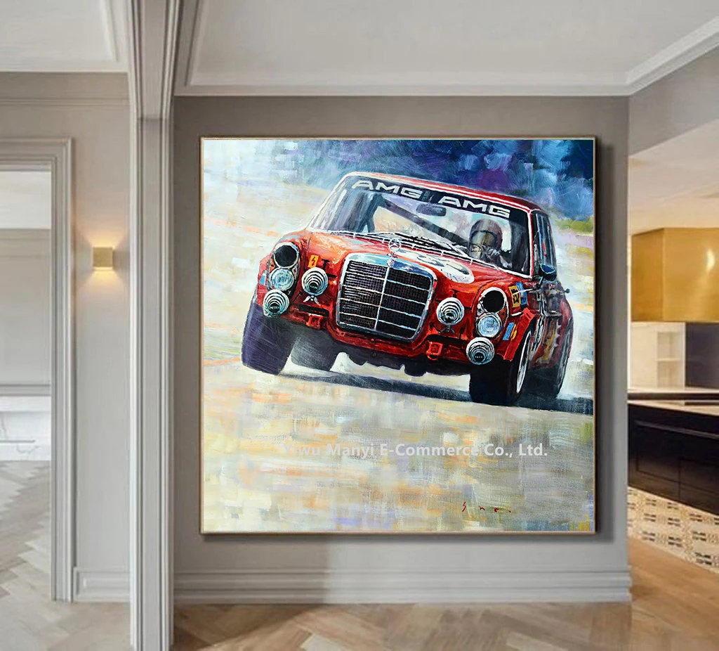 Colorful Graffiti Racing Car And Cool Kart Wall Art Posters And Prints ...