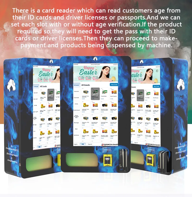 Wall-mounted Mini Vending Machines - Efficient & Versatile