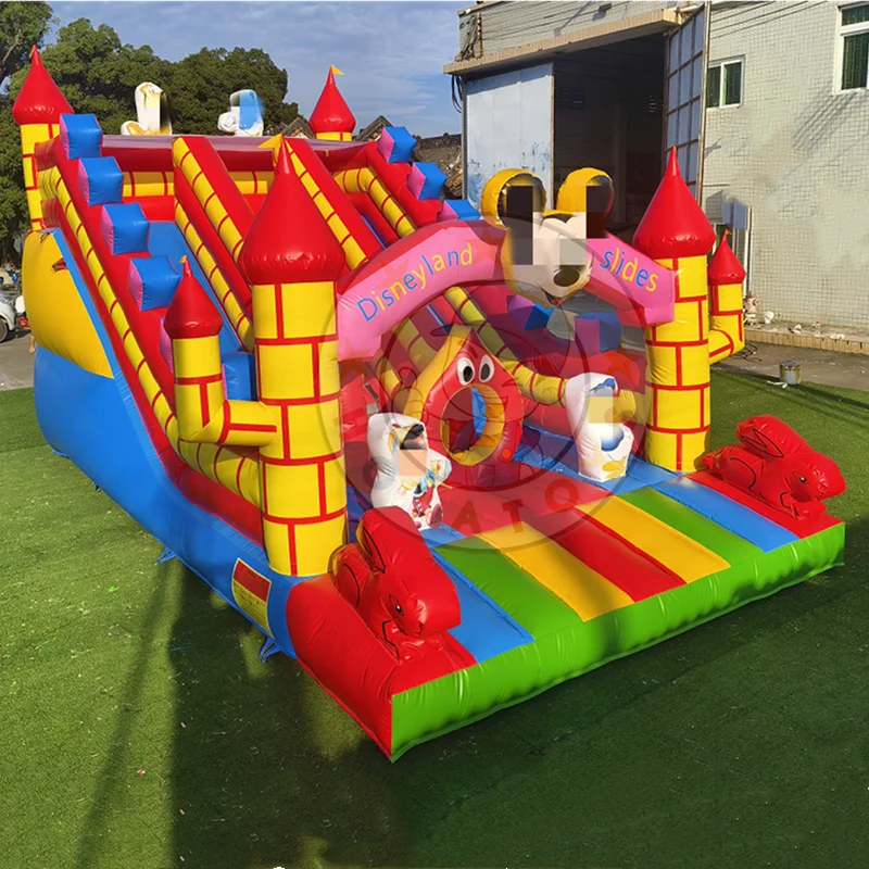 Hola High Quality Inflatable Castle With Slide/inflatable Slide - Buy ...