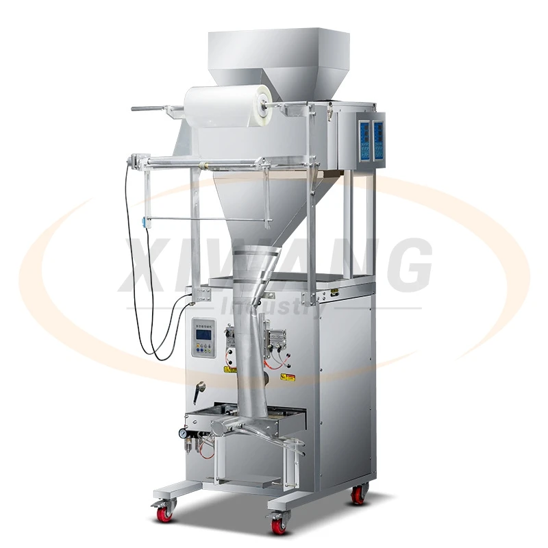 Automatic Tea Powder Coffee Nuts Weighing Filling Small Sachet Packing ...