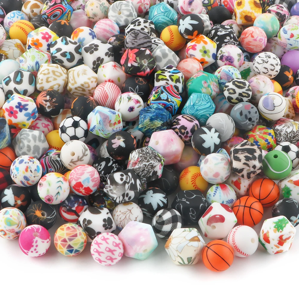 Kovict Hot Sale Food Grade Baby Teething Chewable DIY Beads Animal ...