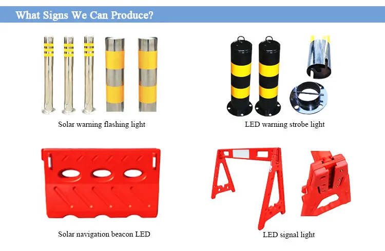 Pe Plastic Road Safety Reflective Warning Parking Guide Marker Post ...