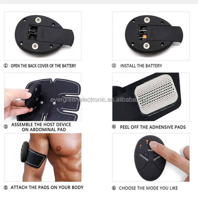 Professional Abs Smart Muscle Abdominal Stimulator - Buy Abs Stimulator ...