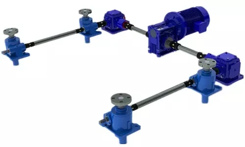 SWL1 Screw Jack Lift Reducer Worm Gear Screw Lifter Reducer