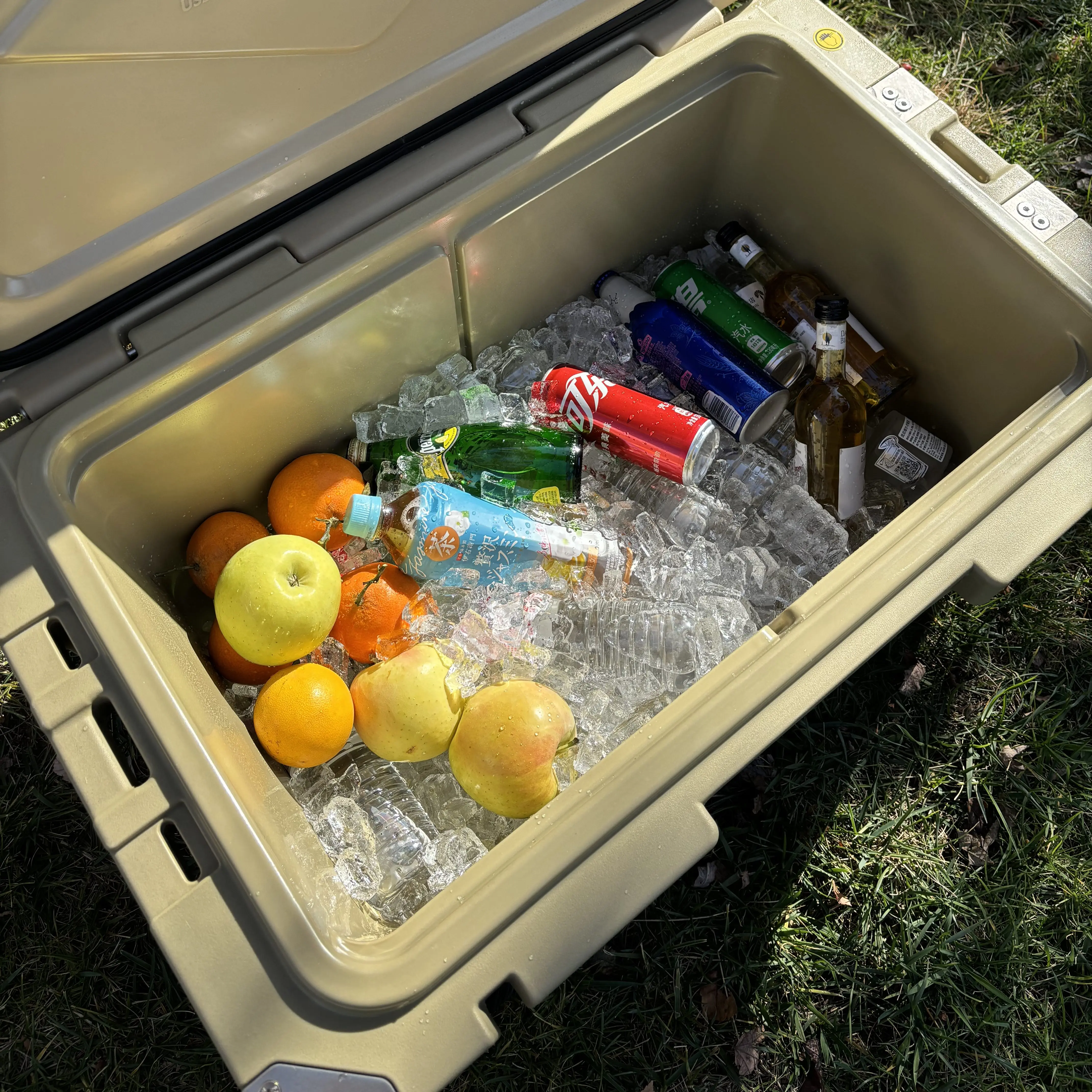 85qt Plastic Cooler Box Large Rotomolded Pu Foam Ice Cooler Box - Buy ...