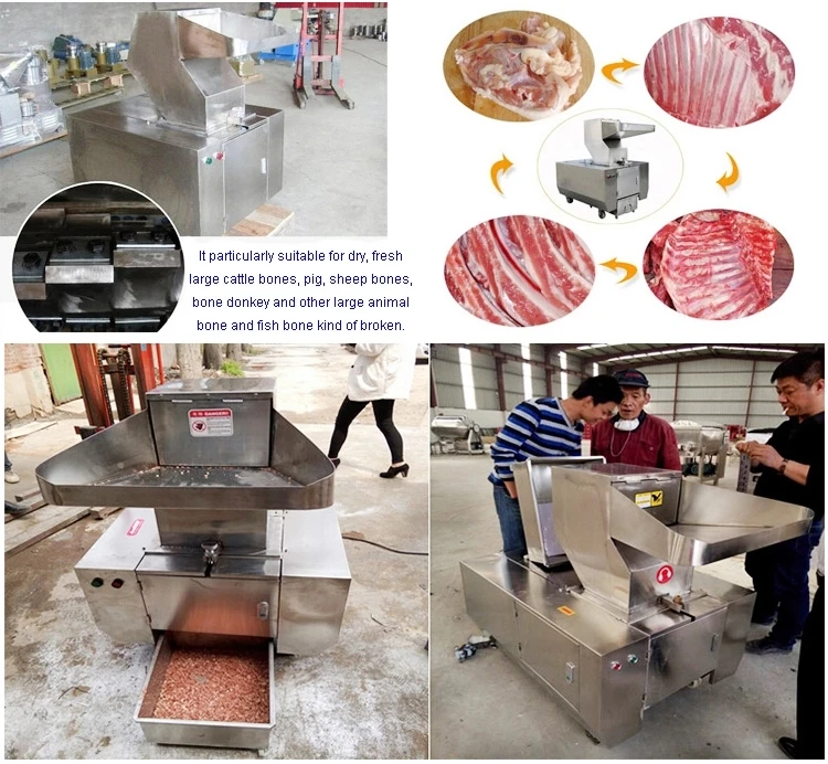 Commercial High-efficiency Cow Bone Grinder Bone Crushing Machine with ...