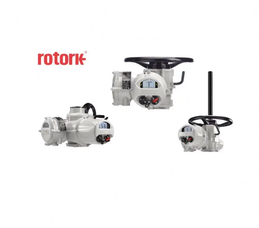 90 Degree Quarter Turn Actuators 24v Electric Rotork Rotary Motorized ...