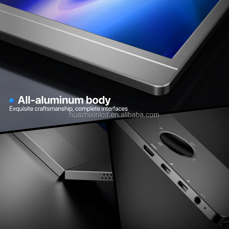 15.6" Vertical Portable Monitor Optimized for Coding & Programming ...