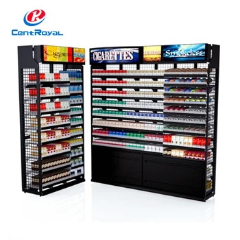 Custom Metal Tobacco Shop Display Furniture Tobacco Display Rack Smoke ...