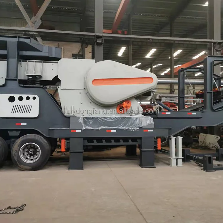 Mobile Limestone Mining Clay Quarry Granite Quartz Mobile Crusher Stone Crusher Production Line ...