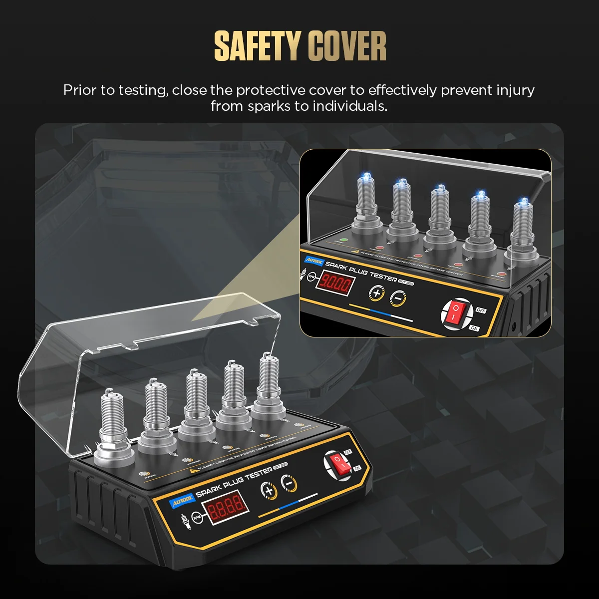 AUTOOL SPT360 - Efficient Car Diagnostic Tool for Spark Plugs