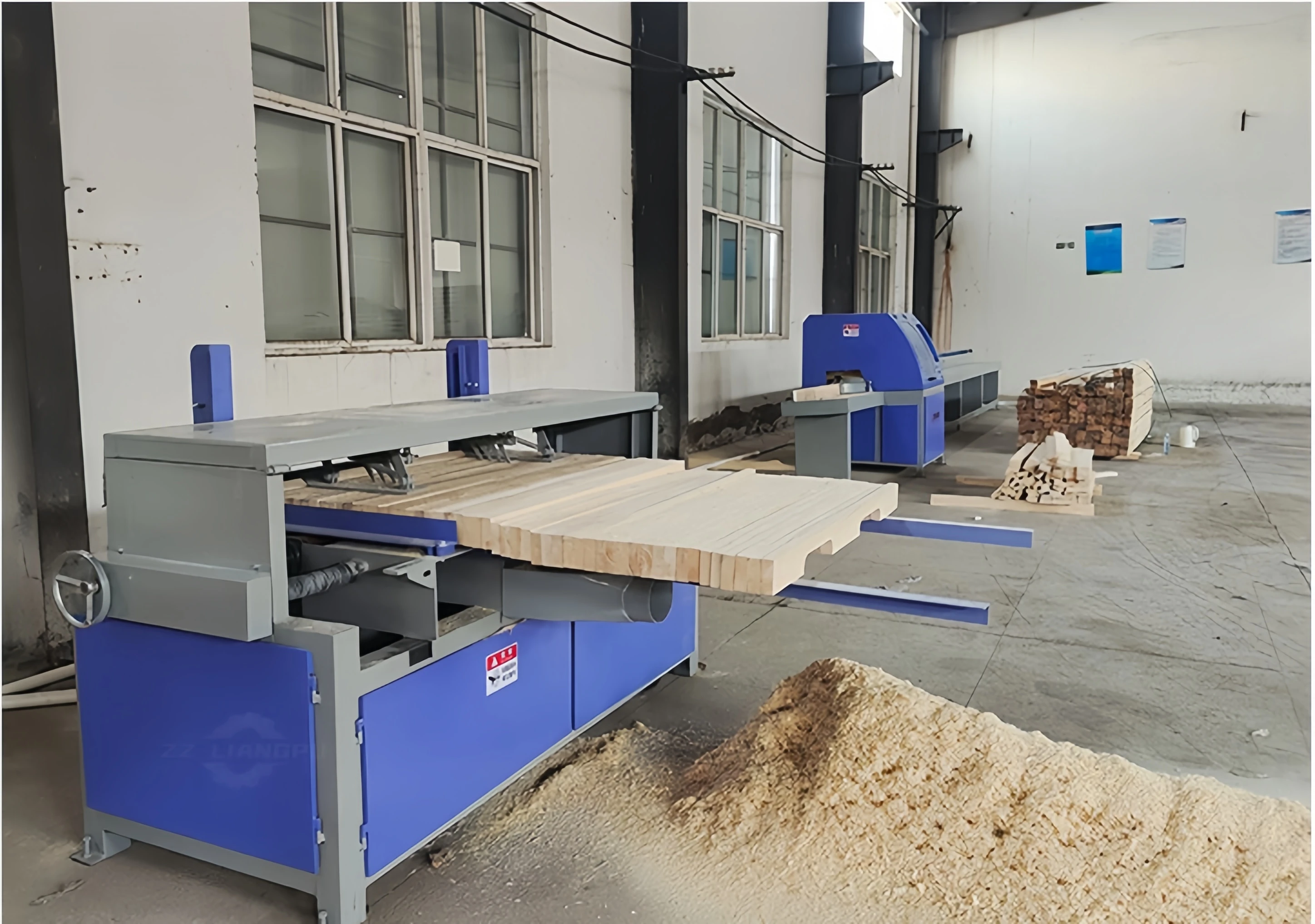 Wood Pallet groove Stringers Notcher Automatic Wood Cutting Machine ...