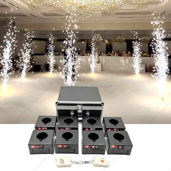 8 Cue Spark Indoor Pyrotechnic Fire Channel Machine Stage Effect ...