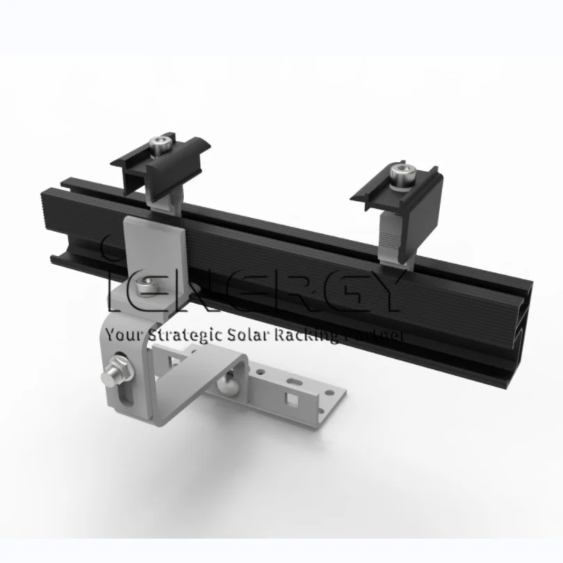 Solar Mounting Pv Rail System Fast Installation Rail Equipment Racking ...