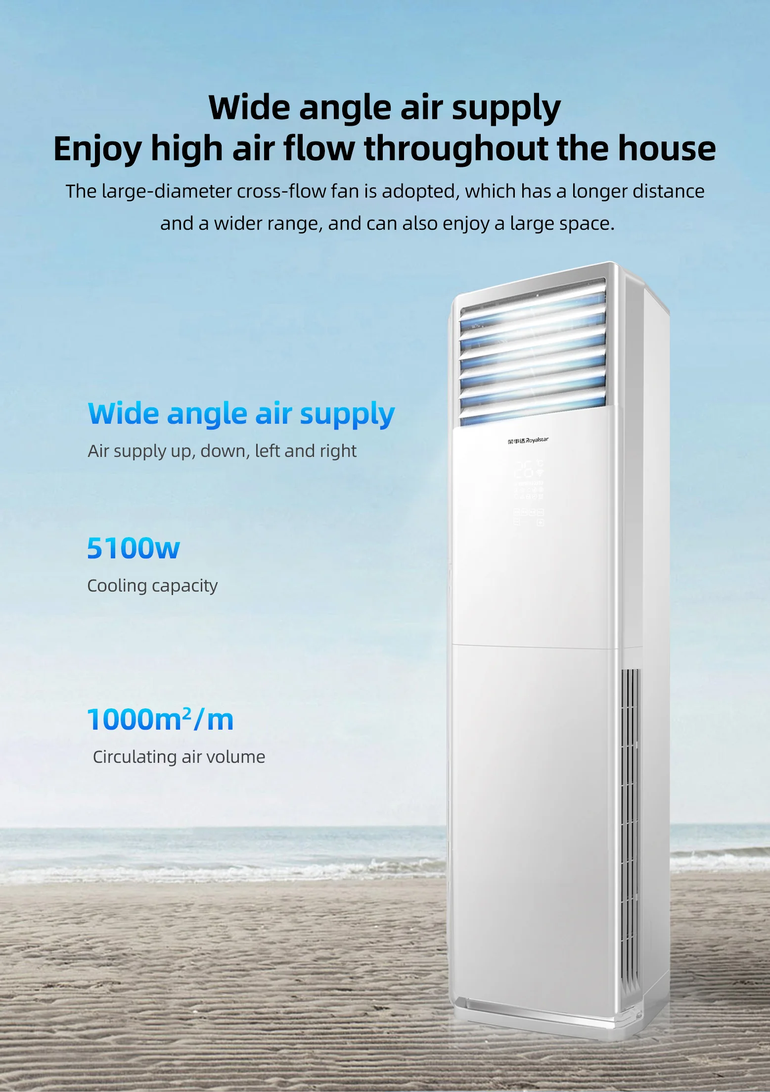 Royalstar Residential Floor Standing Air Conditioners 18000 Btu ...