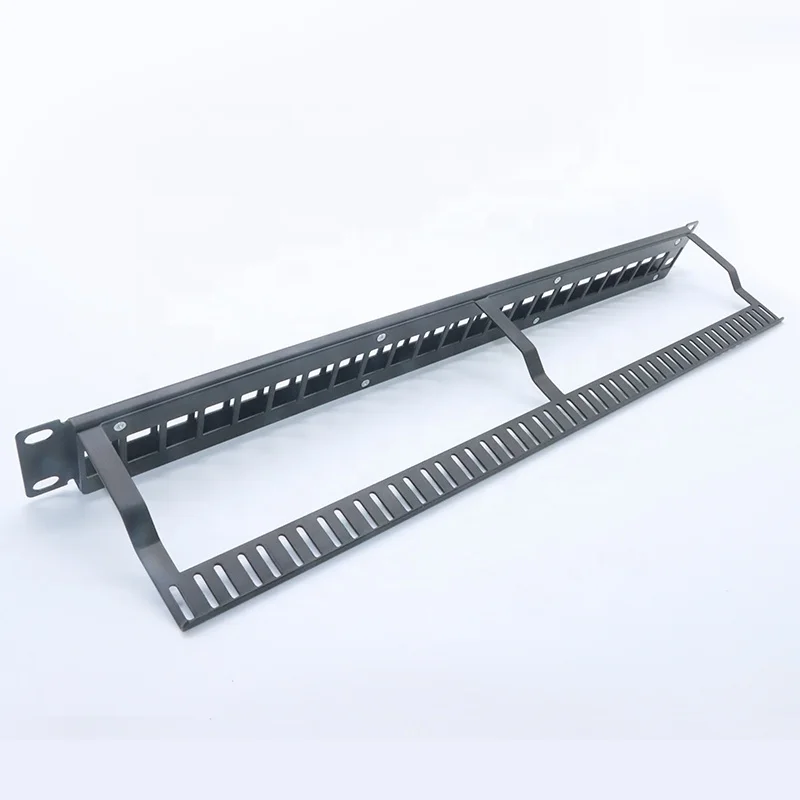 1u 24 Ports Cat5e Cat6 Cat6a Utp Unloaded Rack Mount 110 Type 568a 568b ...