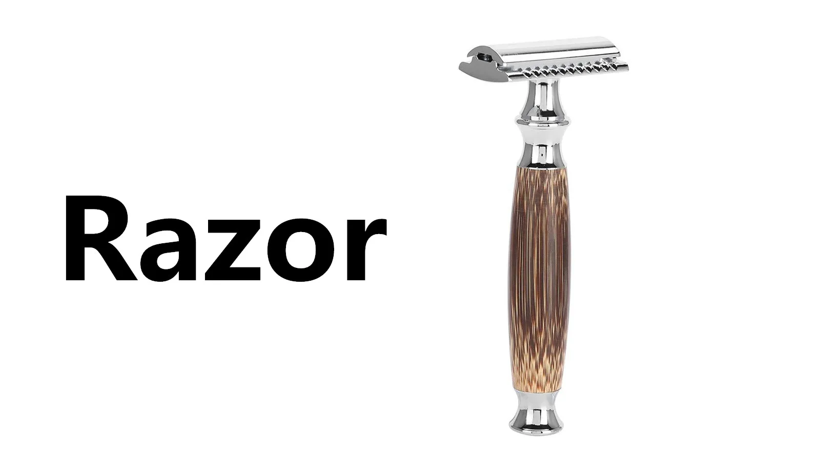 High Quality Double Edge Metal Safety Razor With Brass Handle Classic ...