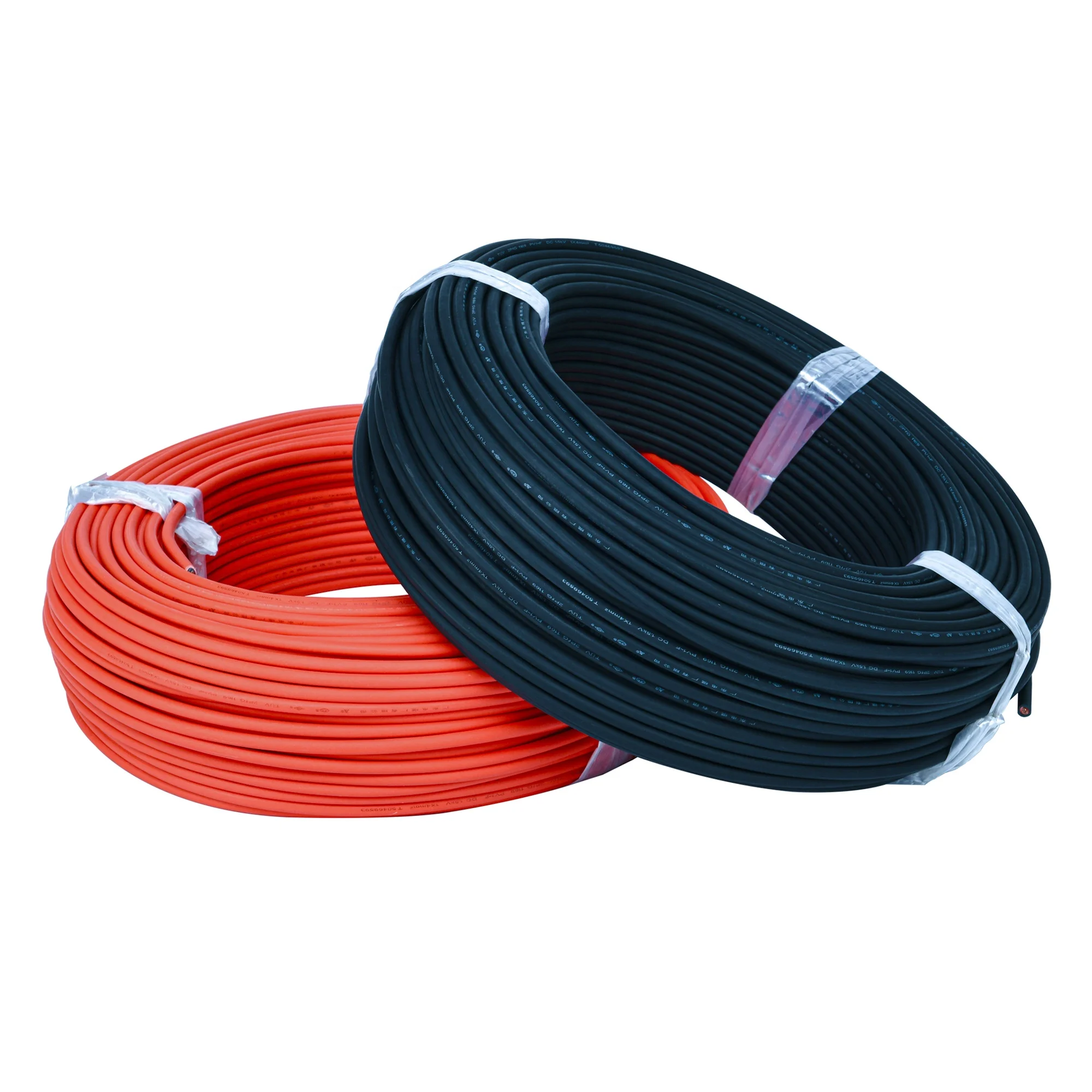 4mm2 to 16mm2 Tinned Copper Solar Wires - Reliable DC Cables