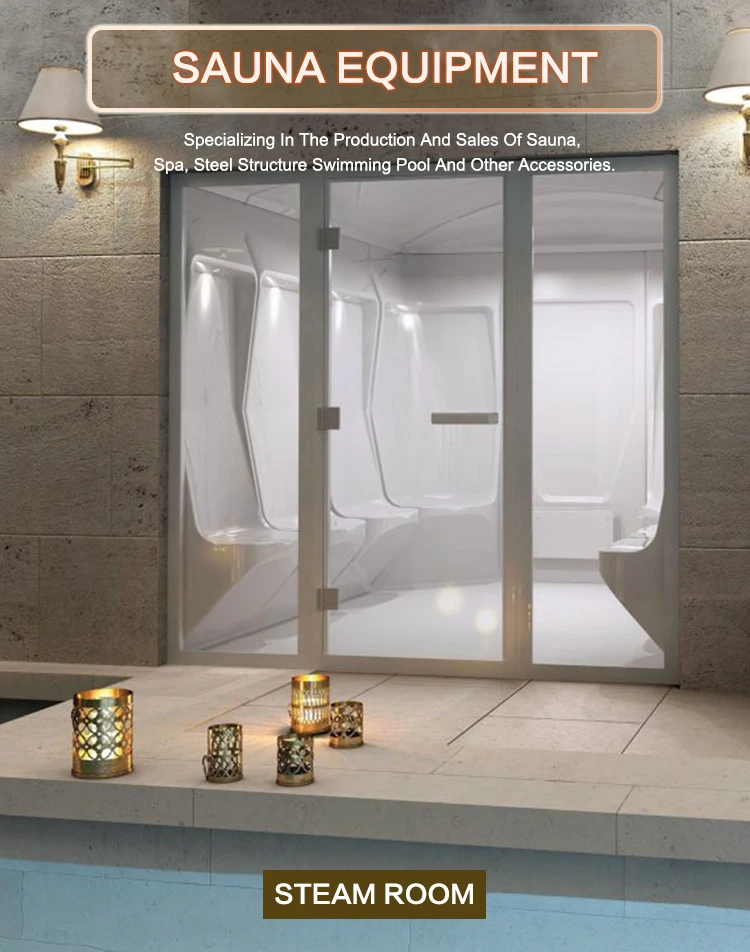 Acrylic Wet Steam Room Steam Engine Household Commercial Sauna Room ...