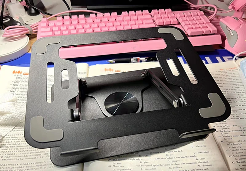 Cheap Office Deak Laptop Stand 10-17 Inch 360 Rotating Adjustable ...