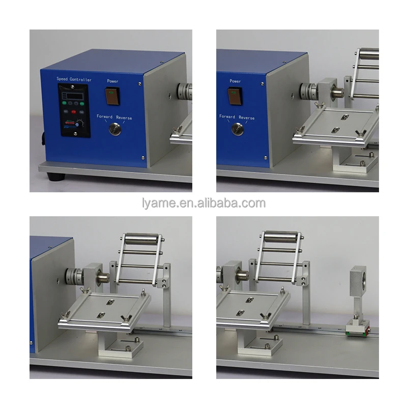 Li-ion Battery Machine Manual Winding Machine Winder For Electrodes And ...
