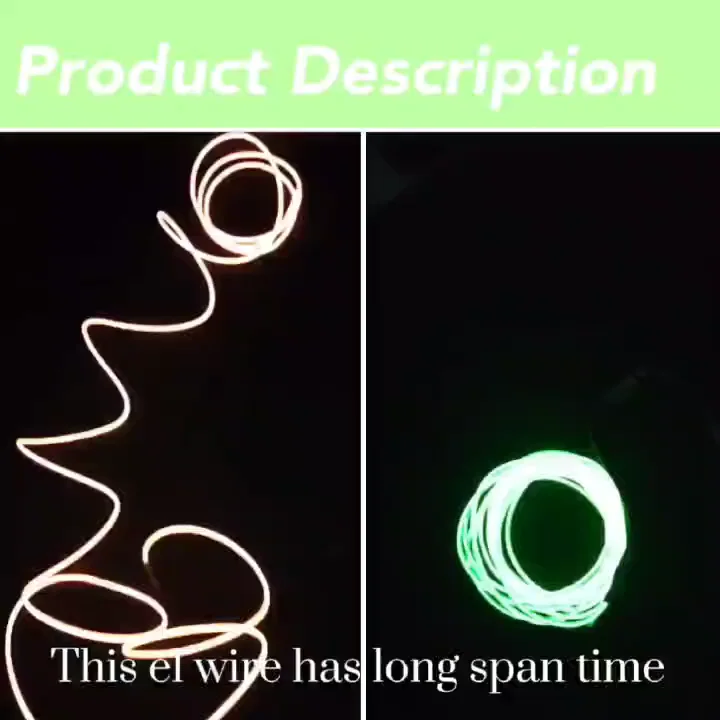 Factory Direct Price Neon Multi Color Light Cheap Electroluminescent ...