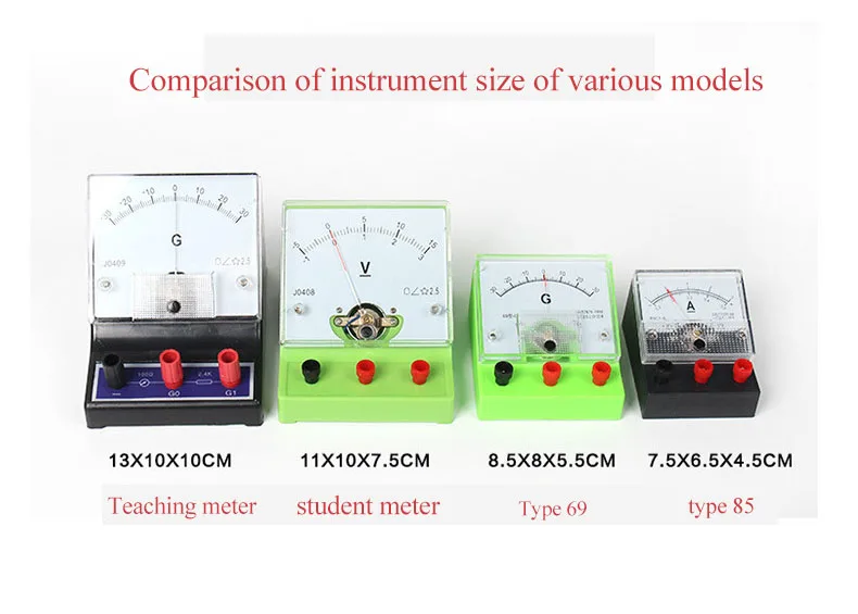 J0415 Dc Microammeter 200ua Physical Experiment Teaching Meter Analog ...